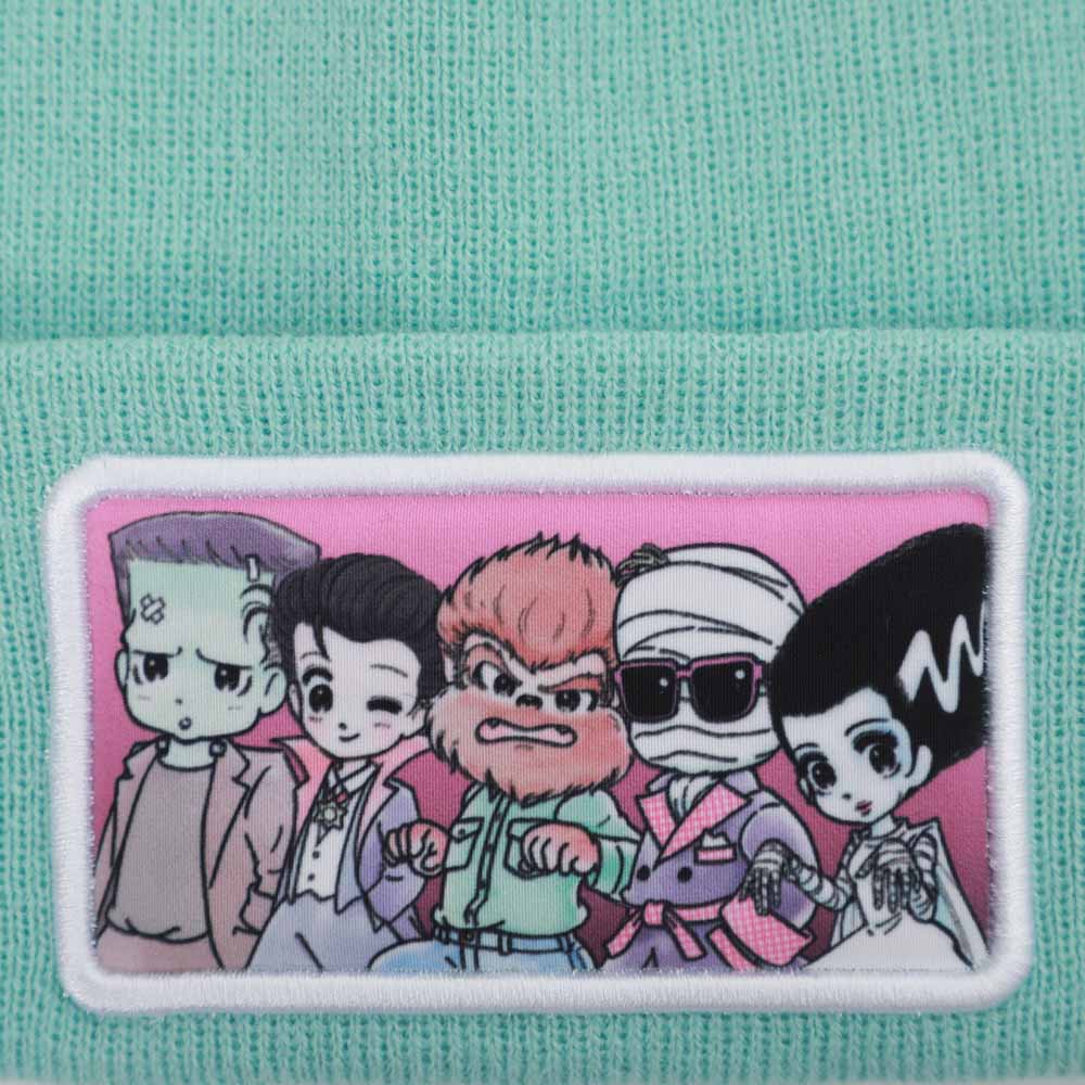 Universal Monsters Chibi Sublimated Patch Cuff Beanie – The Horror ...