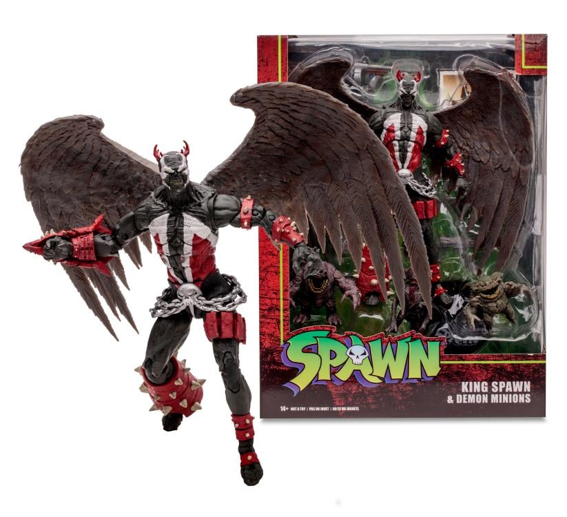 Spawn's Universe King Spawn and Demon Minions Mega Action Figure Set ...