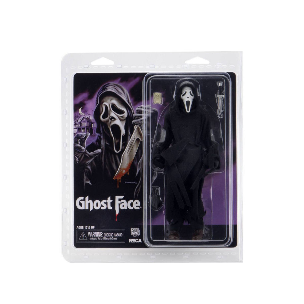 NECA - Scream Ghostface - 8" Clothed Action Figure – The Horror Family LLC