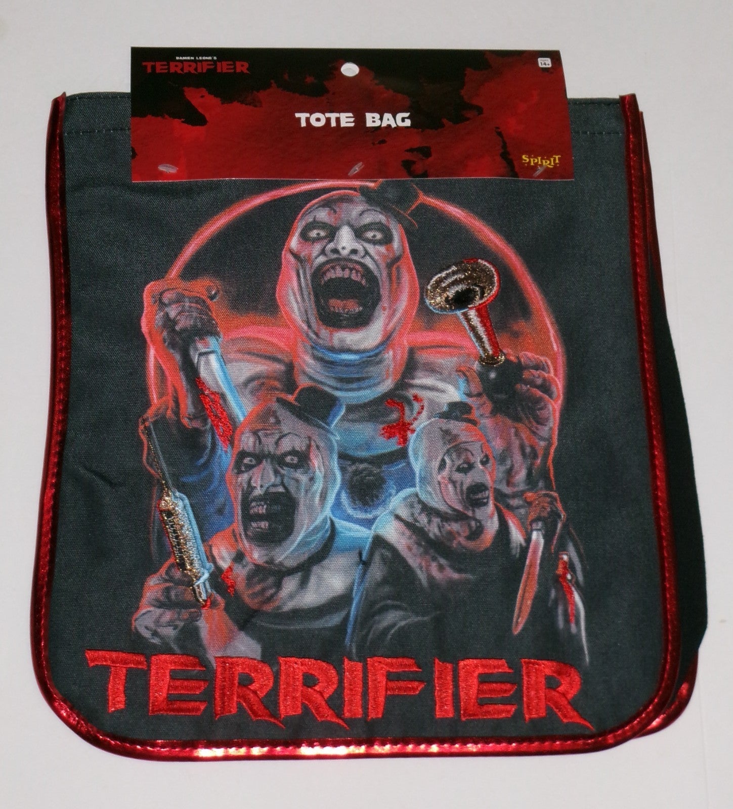Terrifier Art The Clown Tote Bag – The Horror Family LLC